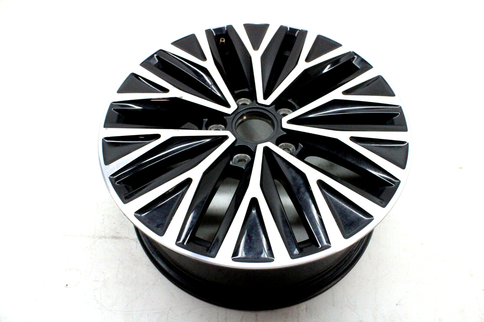 2019 VW JETTA S WHEEL RIM 16' 6 1/2 ALLOY 5GM 601 025 BLACK 70044 OEM ...