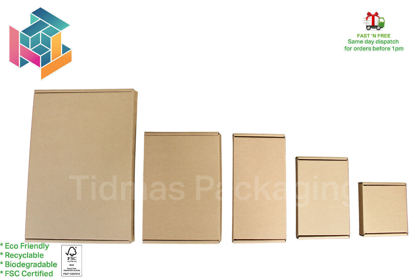 Royal Mail PIP Large Letter Boxes C4 C5 C6 C7 DL Postal Box FSC ...