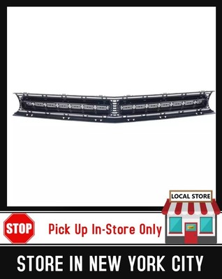 NEW GRILLE MATTE BLACK WITH BLACK MOLDING FITS 15-17 DODGE CHALLENGER ...
