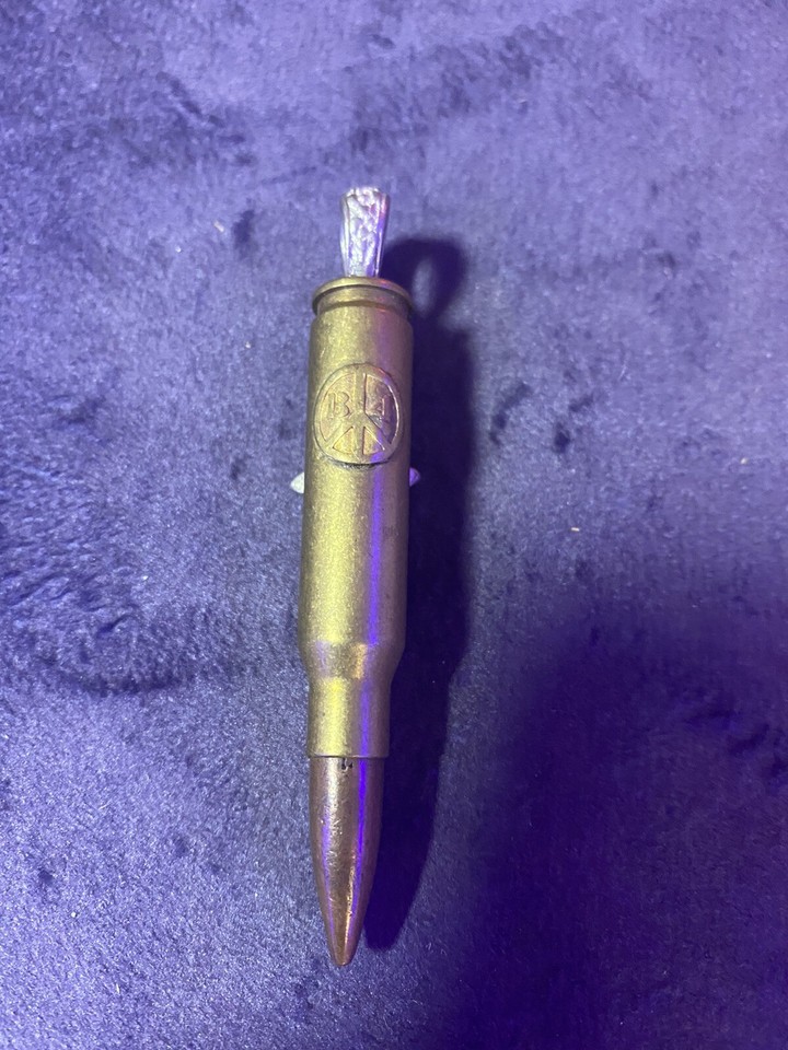 Bullet 4 Peace Large Bullet Cross Great Pendant Real Bullet | eBay