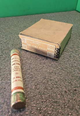 Shawmut OTS25 Gould One-Time Fuse 0TS 25 AMP 600V, CLASS KS | New | eBay