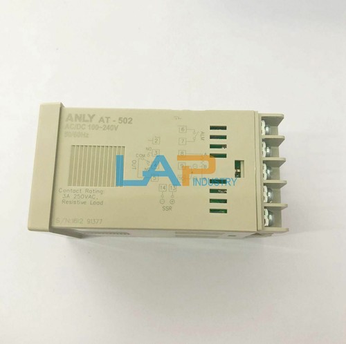 1PCS New For ANLY AT-502 Temperature Controller AT502 3A 250VAC 100 ...
