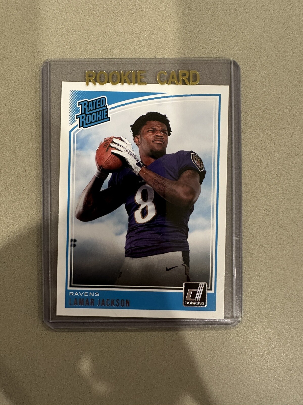 2018 Panini Donruss - Rated Rookie #317 Lamar Jackson (RC) | eBay
