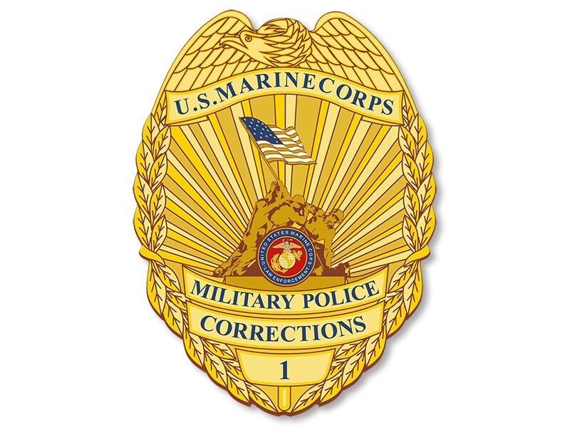 Usmc Military Police Badge