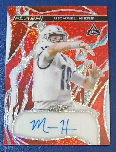 Michael Hiers /9 SSP Red Sparkle Rookie Auto 2023 Leaf Flash #FA-MH1 ...