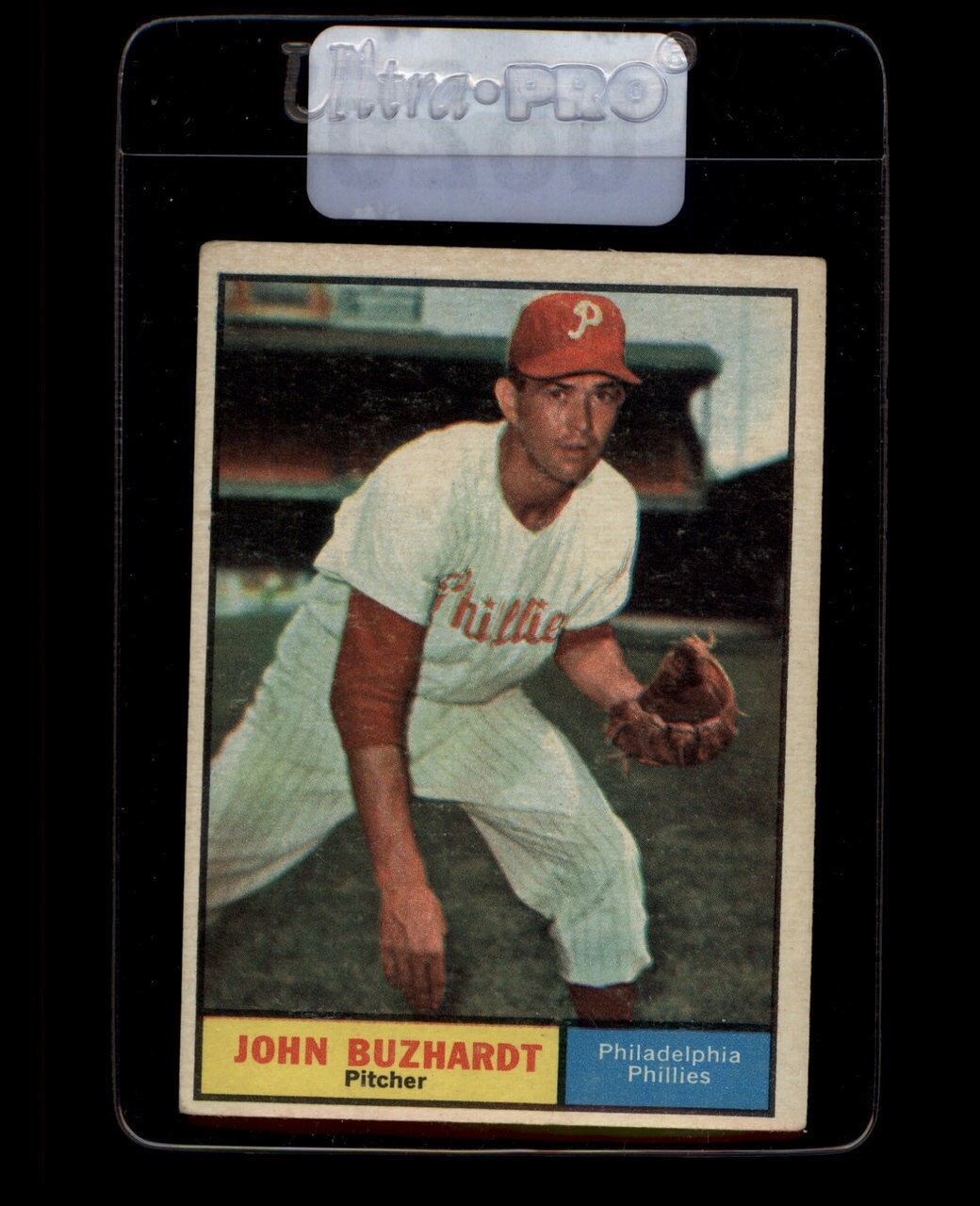 1961 JOHN BUZHARDT TOPPS #3 PHILLIES VG #6825 | eBay