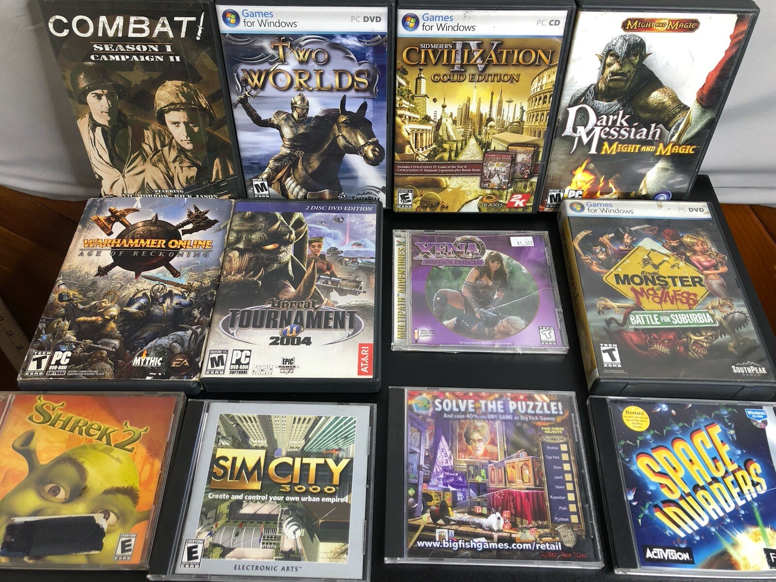 Vintage Lot of 12 PC DVD & GAMES EUC FAST SHIPPING | eBay