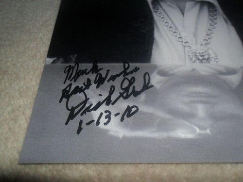 DICK GROB (ELVIS PRESLEY'S HEAD OF SECURITY) AUTOGRAPHED SIGNED PHOTO ...