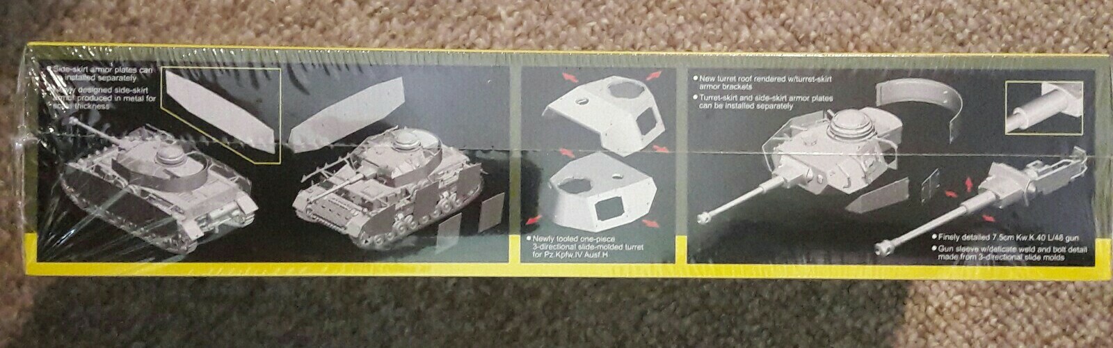 Dragon #6300 1/35 Scale Pz.Kpfw.IV Ausf.H Late Production w/MagicTracks ...