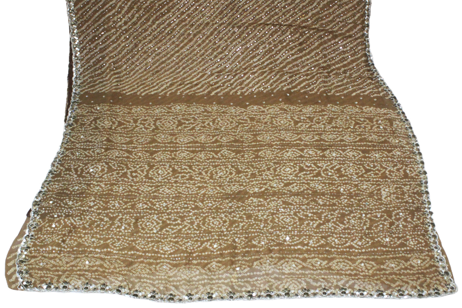 Brown Traditional Dress Indian Women Wrap Clothing Us… - Gem