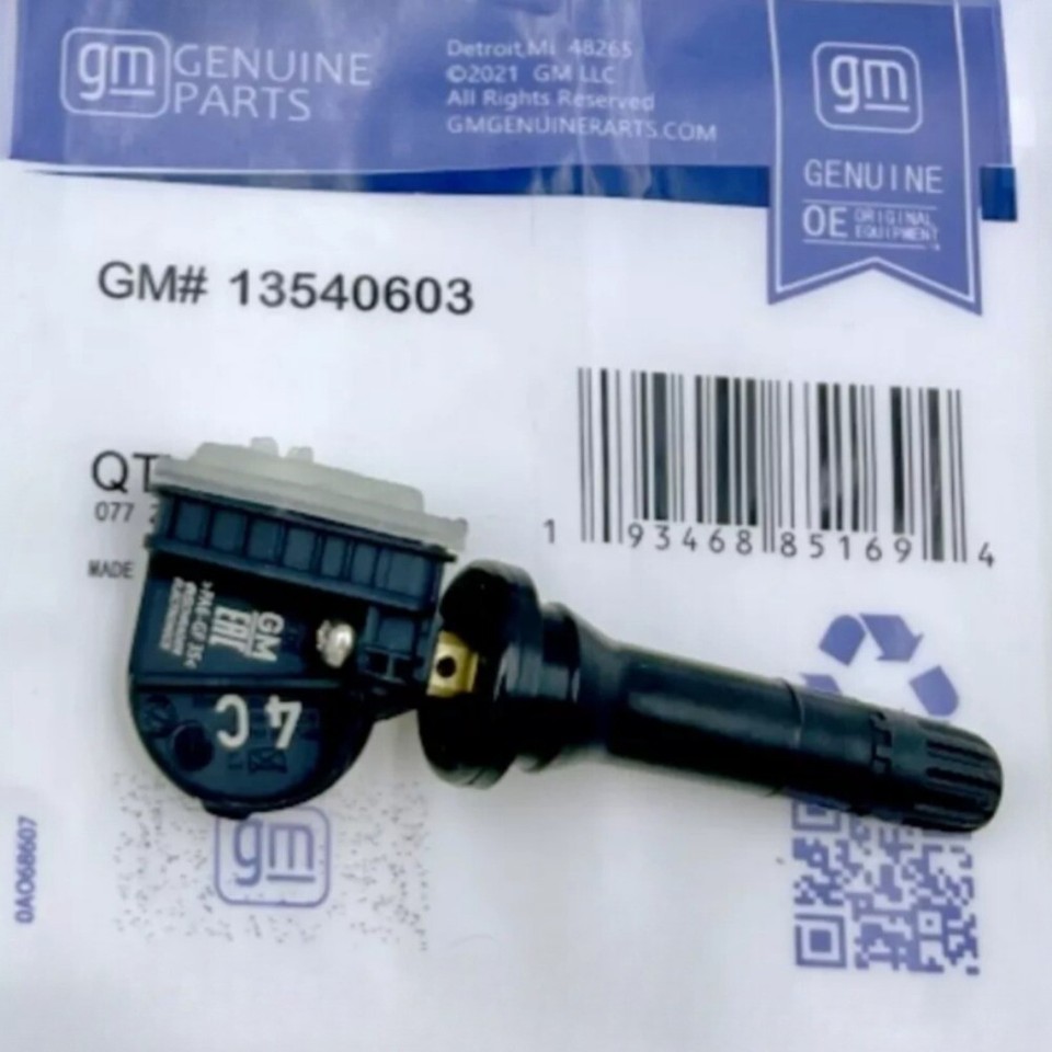 New 4Pcs OEM 13540603 TPMS Tire Pressure Sensors for Chevy Buick ...