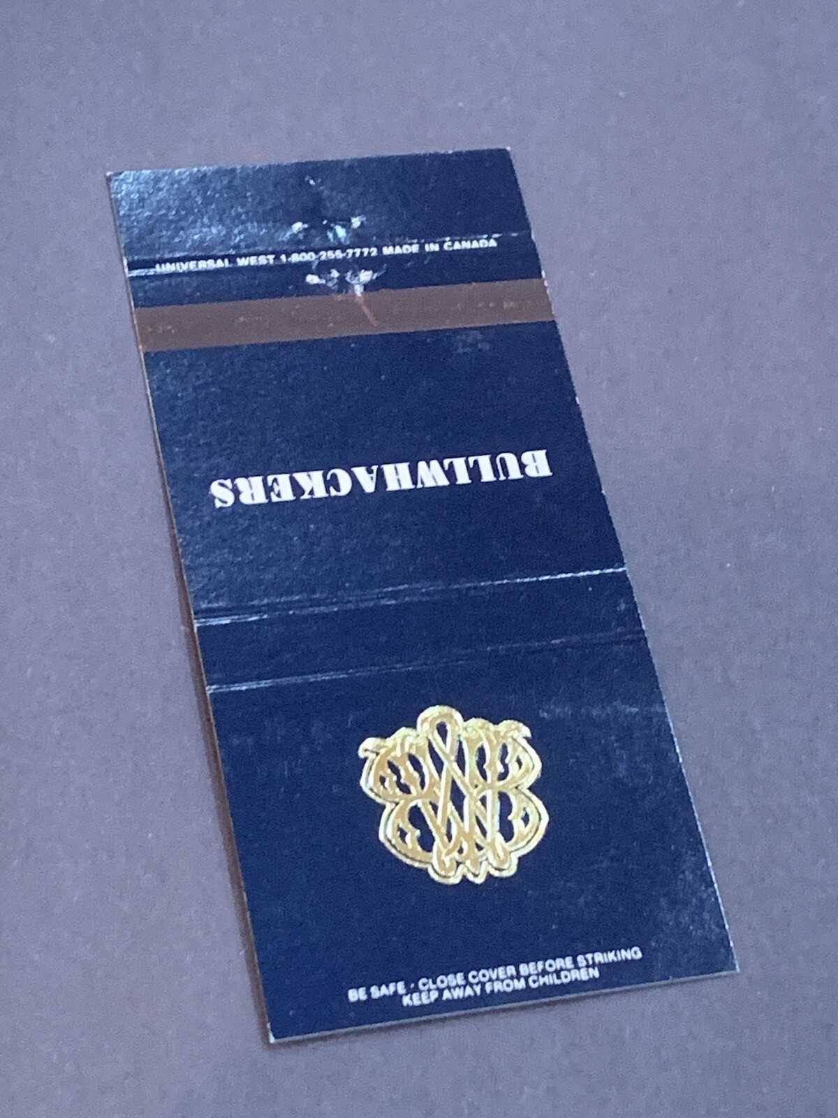 Vintage Colorado Matchbook: “Bullwhackers” Central City, CO | eBay