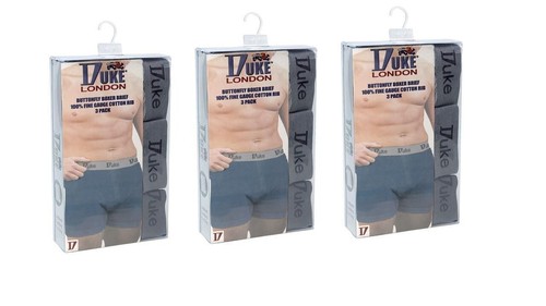 Duke London Men''s 9 Pairs Pack Jersey Cotton Boxer Shorts Size 2XL ...