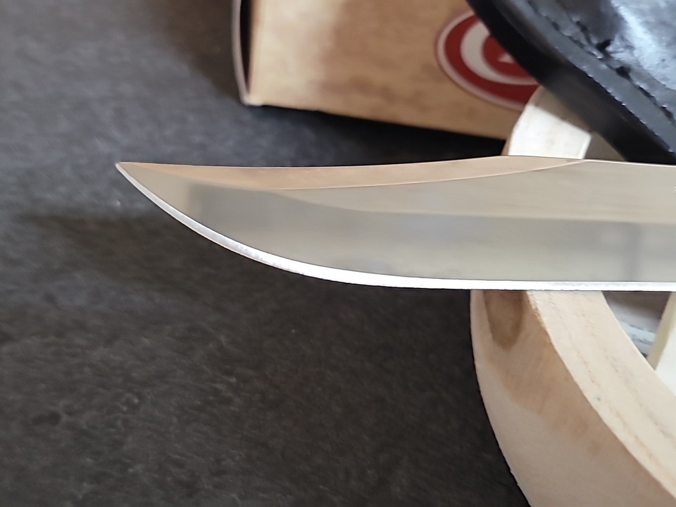 Case XX 765-5 SS Slab Side Stag Handle Fixed Blade Knife ~New In Box | eBay