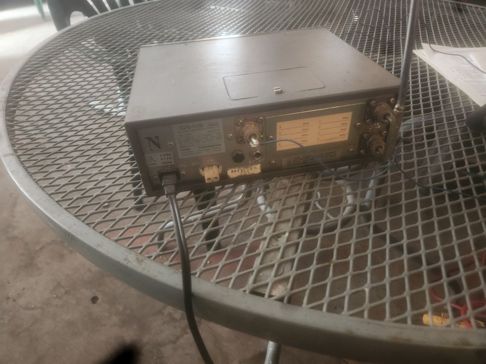 Radio Analog police scanner.Vintage works great | eBay