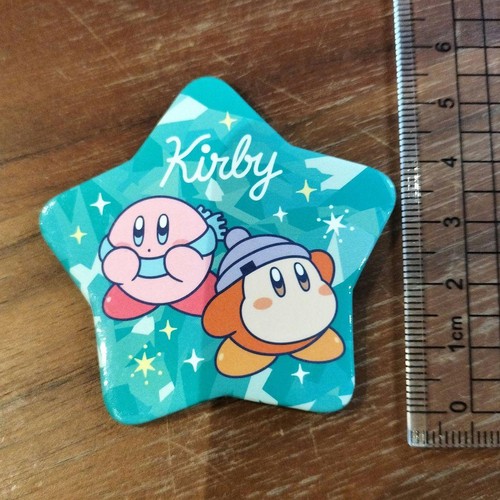 Kirby Star Metal Pinback Button Safety Pin Character Badge Official | eBay