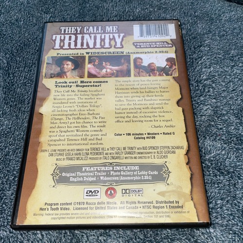 They Call Me Trinity (DVD, 1970) 759731410922| eBay