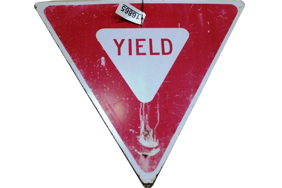 Yield Road Signs