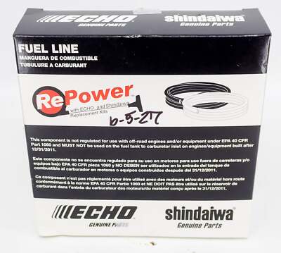 GENUINE ECHO BLACK FUEL LINE 3MMx5MM 90014 25FT BULK | eBay