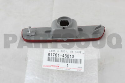 8176148010 Genuine Toyota LENS, REAR SIDE MARKER LAMP, LH 81761-48010 ...