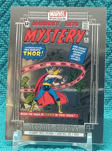 2022 Upper Deck Marvel Platinum ICONIC COVERS Journey Into Mystery THOR ...
