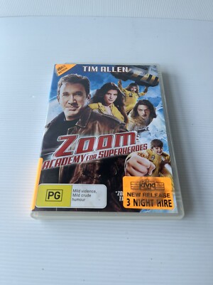 Zoom - Academy for Superheroes DVD Tim Allen, Courteney Cox, Chevy ...