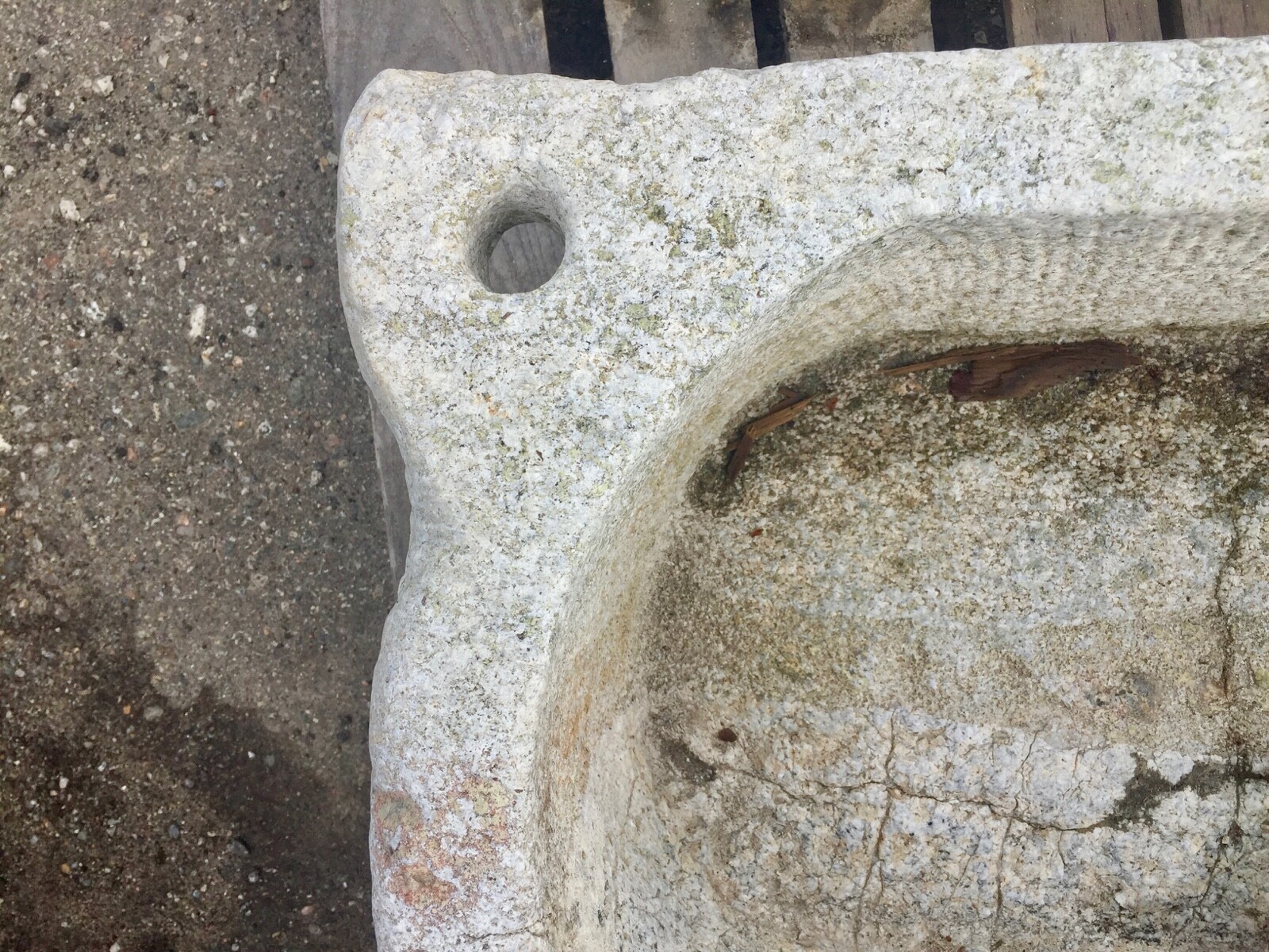 Reclaimed marble stone Trough Japanese garden water antique basin ...