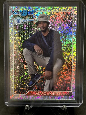 2023 Bowman’s Best Lazaro Montes 92 Randy Johnson Mini-Diamond #92RJ-9 ...