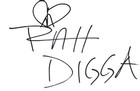 Rah Digga authentic signed rap Notecard W/Certificate Autographed ...