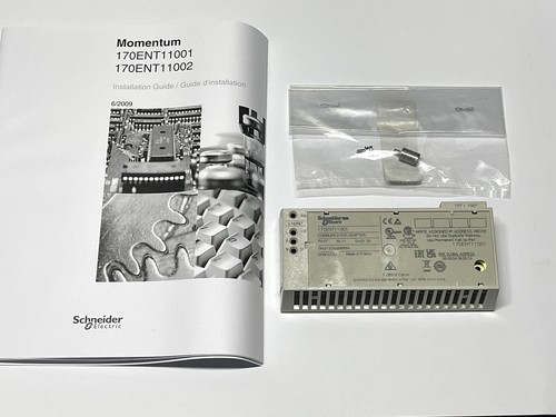 Schneider 170ENT11001 Modicon Momentum Ethernet communication adaptor ...