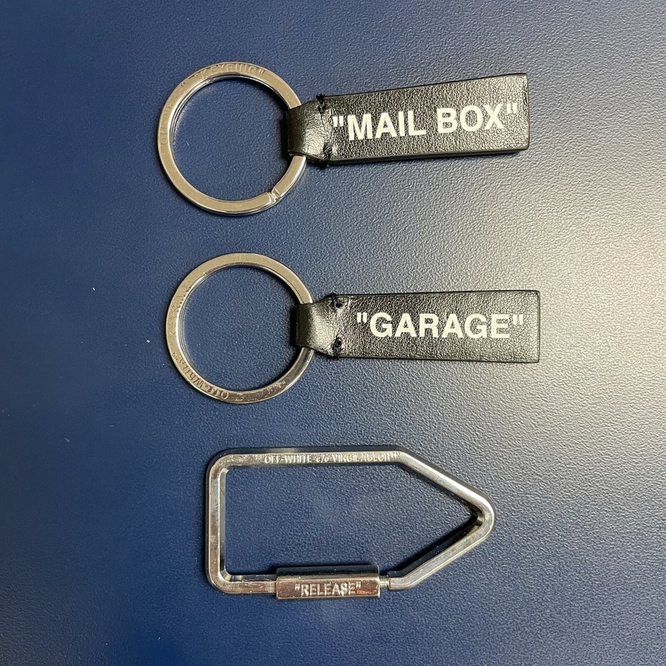 Off White Label Key Ring | eBay