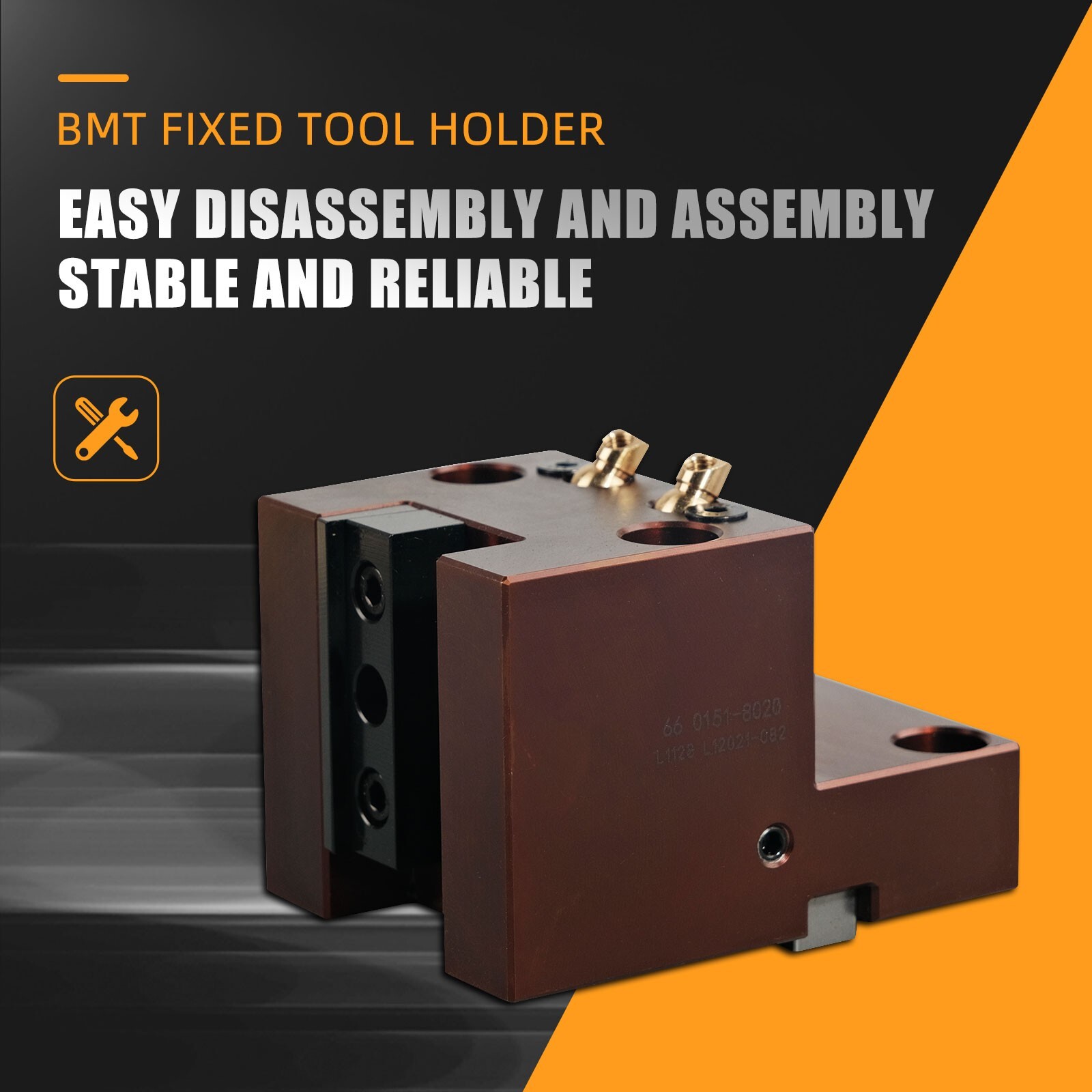 BMT 55/8020 Tool Holder Outer Diameter Boring Holder Turning Lathe Tool ...