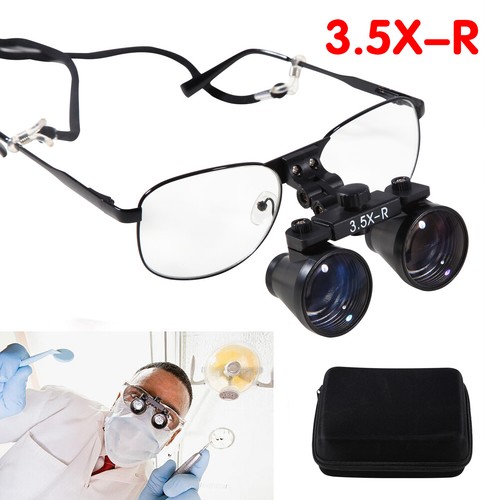 New Dental Loupe Magnifier Medical Surgery Loupes Glasses 3.5X ...