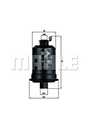MAHLE Fuel Filter For MITSUBISHI TOYOTA DAIHATSU KIA PROTON Eclipse I ...