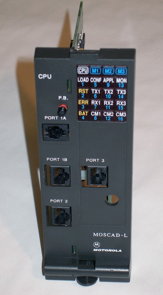 Motorola MOSCAD-L FRN5810B CPU Module with FRN5907A External Radio ...