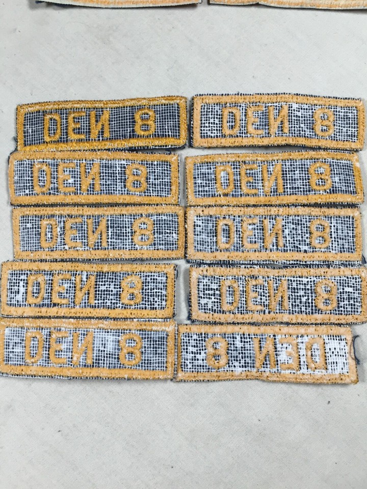 Cub Scout Den Number 8 set of 10 gauze back BSA Rank Patch | eBay