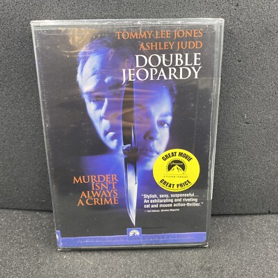 Double Jeopardy (NEW DVD, 2000, Widescreen) Tommy Lee Jones Ashley Judd ...
