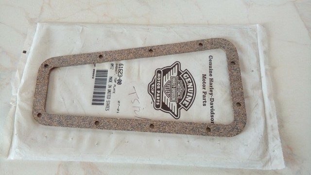 Harley FXSTD Softail Duce Fuel Tank Top Plate Gasket 61623-00 OEM NOS ...