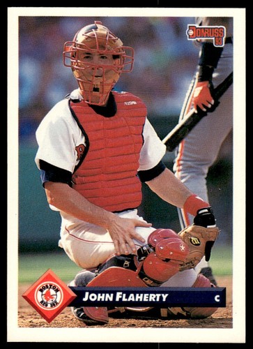 1993 Donruss Baseball Card John Flaherty Boston Red Sox #561 | eBay