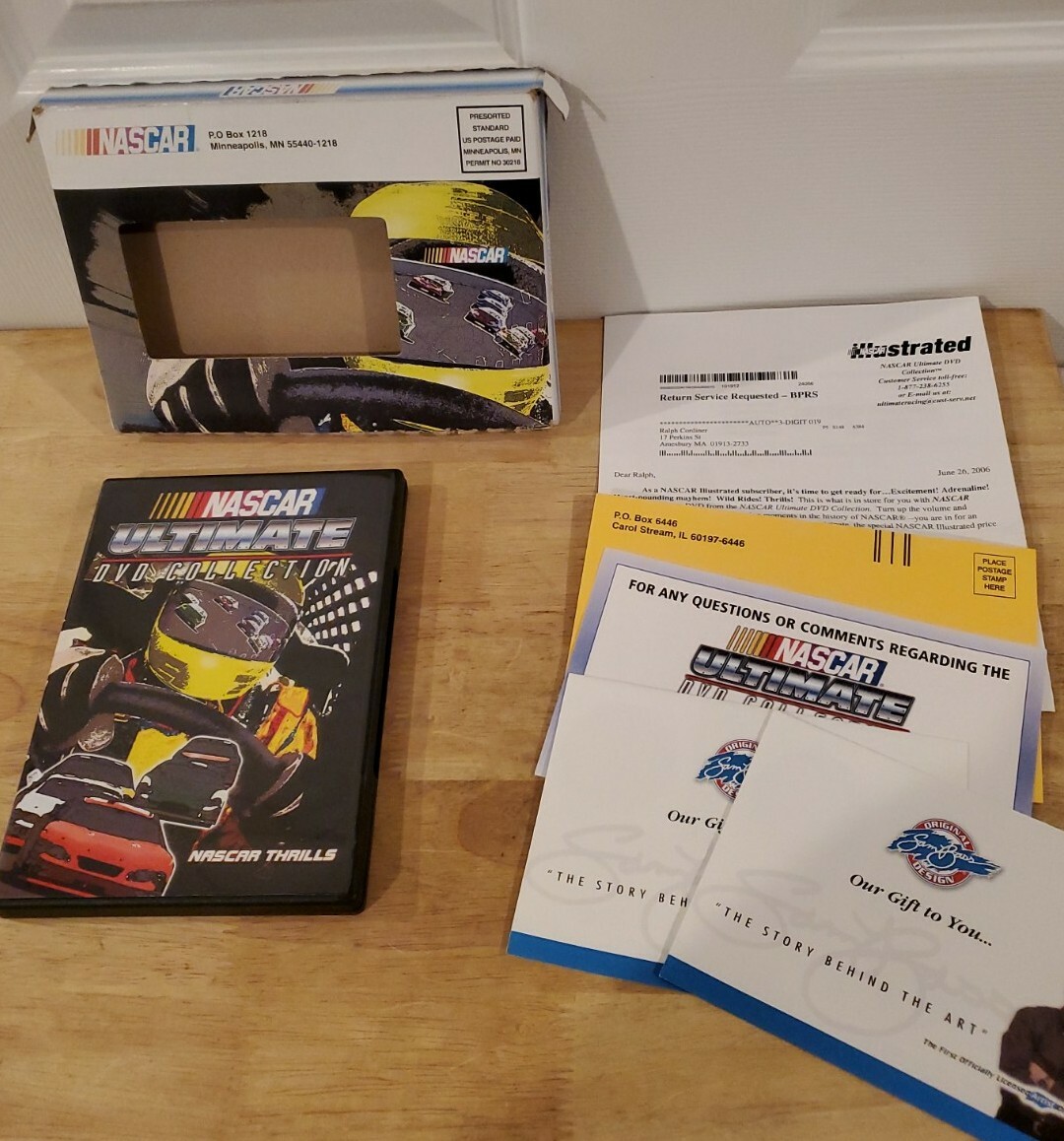 NASCAR Ultimate DVD Collection: NASCAR Thrills Elliots Wild Ride 2005 ...