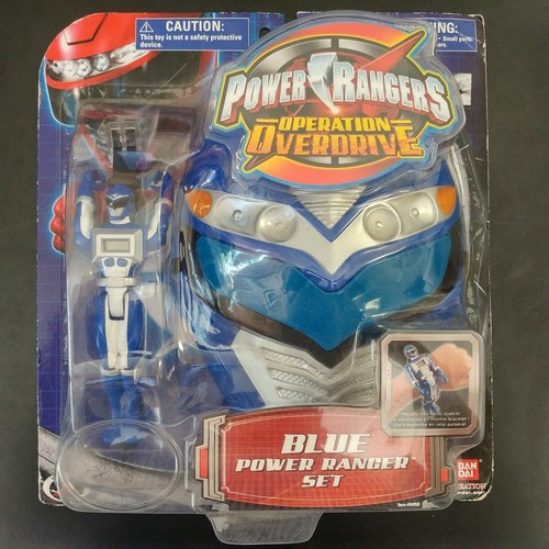 Power Rangers, Operation OVERDRIVE, Blue Set - BANDAI NIB | eBay