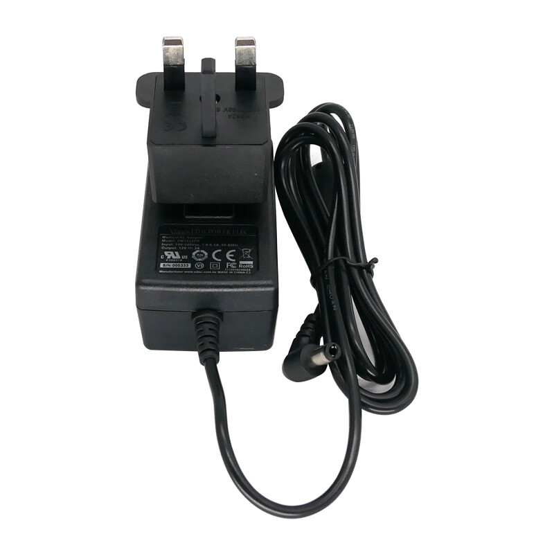 1PCS Genuine EDAC Medical AC Adapter EM1024PR Power Supply 12V 3000mA ...