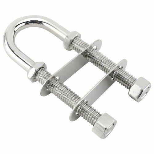 2/5" Dia U Bolt Cleat Marine Stainless Steel 10mm Boat Stern Bow Eye ...