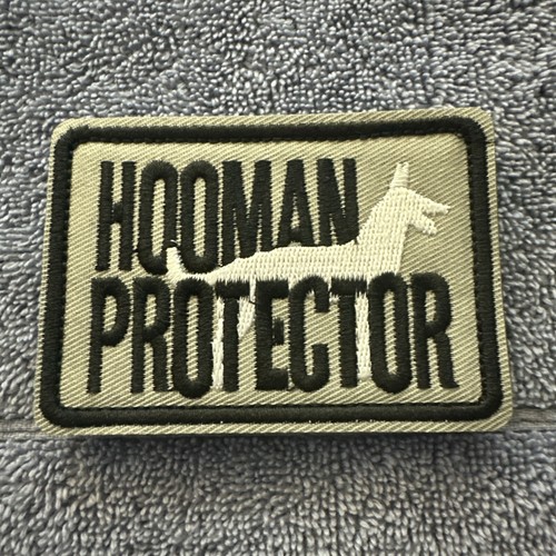 SERVICE DOG/ K9/ HOOMAN PROTECTOR American Hook & Loop Morale Patch | eBay