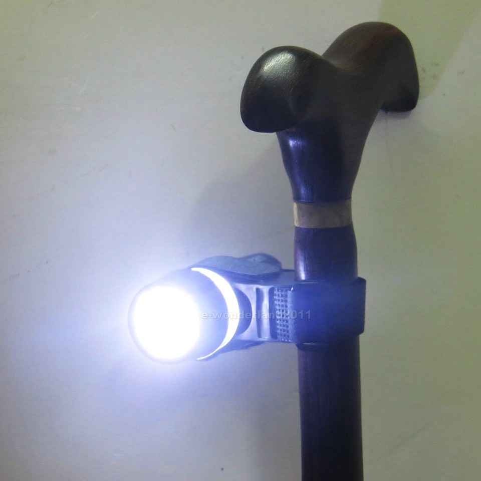 Universal 5LED Torch Light for Walking Stick Cane Mobility | eBay UK