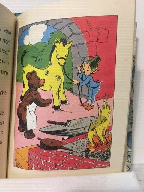 Vintage MAKE-BELIEVE STORIES MCMXLII Sari McLoughlin Fairies Gnomes ...