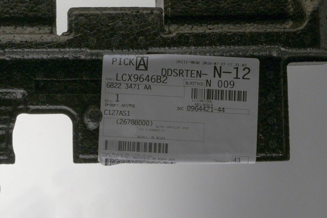 Bumper Impact Absorber Front Mopar 68223471AA Fits 14-16 Jeep Grand ...