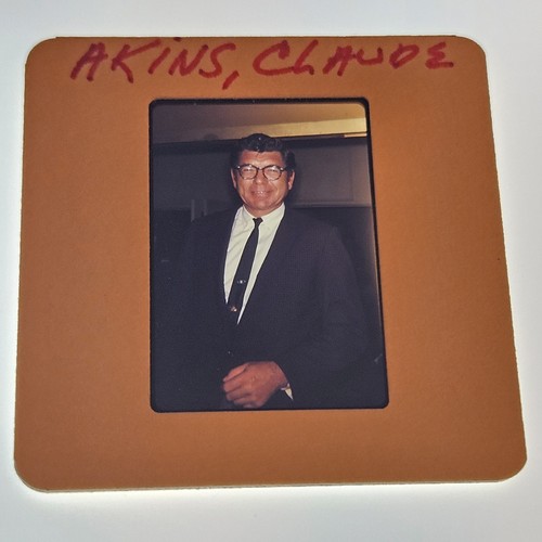 CLAUDE AKINS ACTOR VINTAGE PHOTO FILM SLIDE | eBay