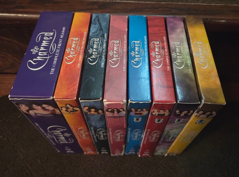Charmed The Complete Series Seasons 1-8 DVD Box Sets With Slip Covers ...