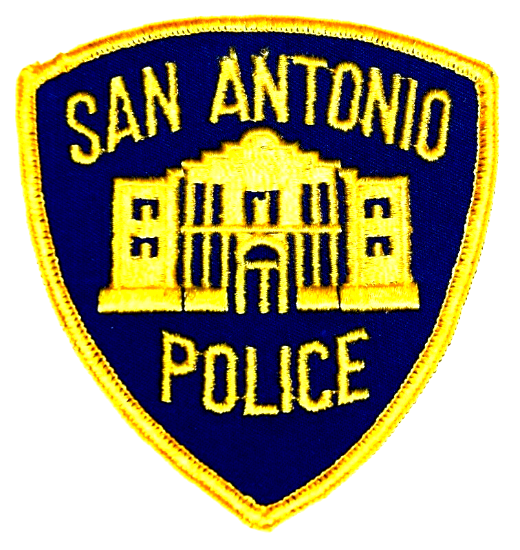 San Antonio Police Logo Reflections For Patrolman David Glen Evans,